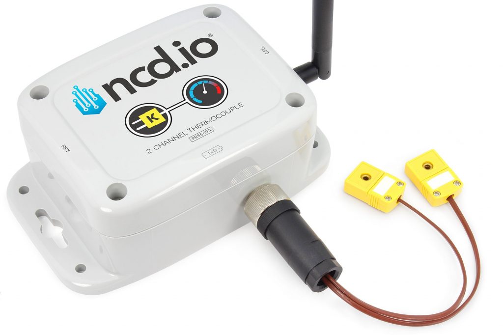 Wireless Thermocouple Temperature Sensor | IoT Long Range Transmitter