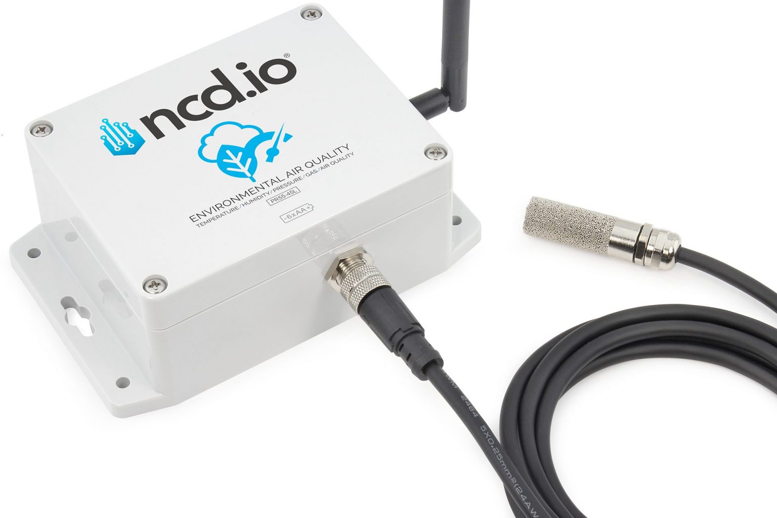 Industrial IoT Wireless Environmental Temperature Humidity Air Quality ...