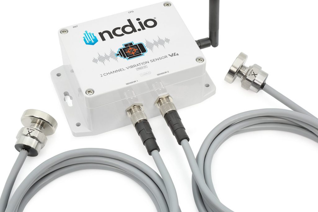 2 Channel Vibration Temperature Sensor Gen4