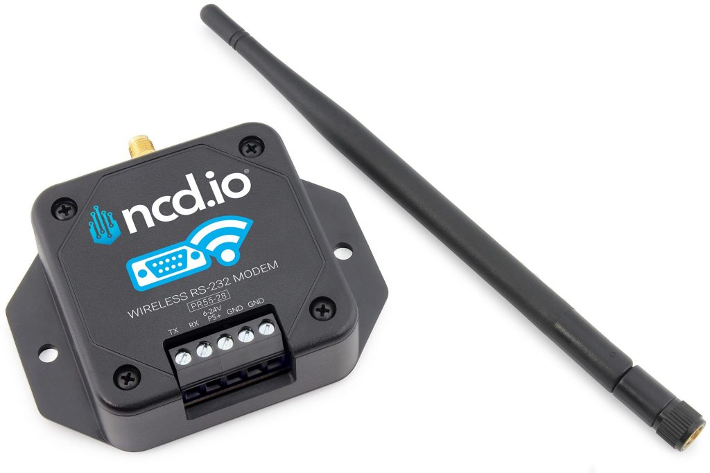 Industrial IoT Wireless RS232 Modem/Gateway Receiver
